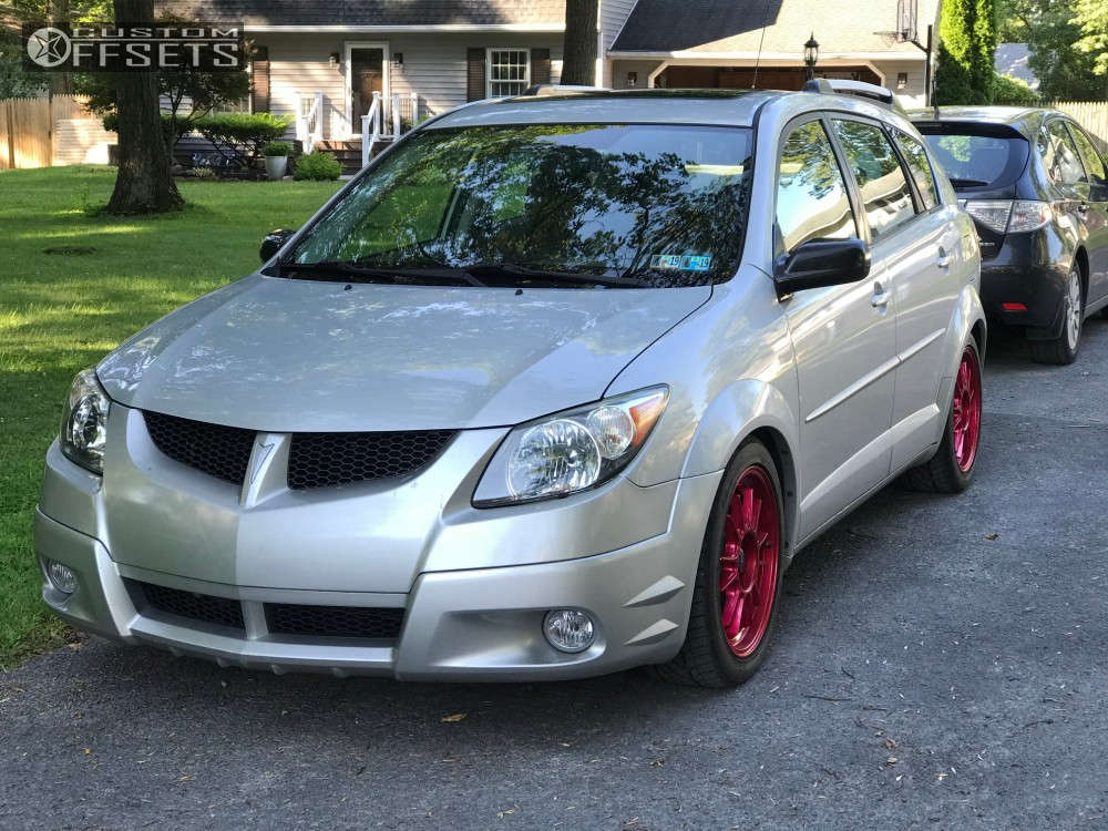 2004 Pontiac Vibe with 17x8 40 Konig Hypergram and 225/45R17 Nitto Neo ...
