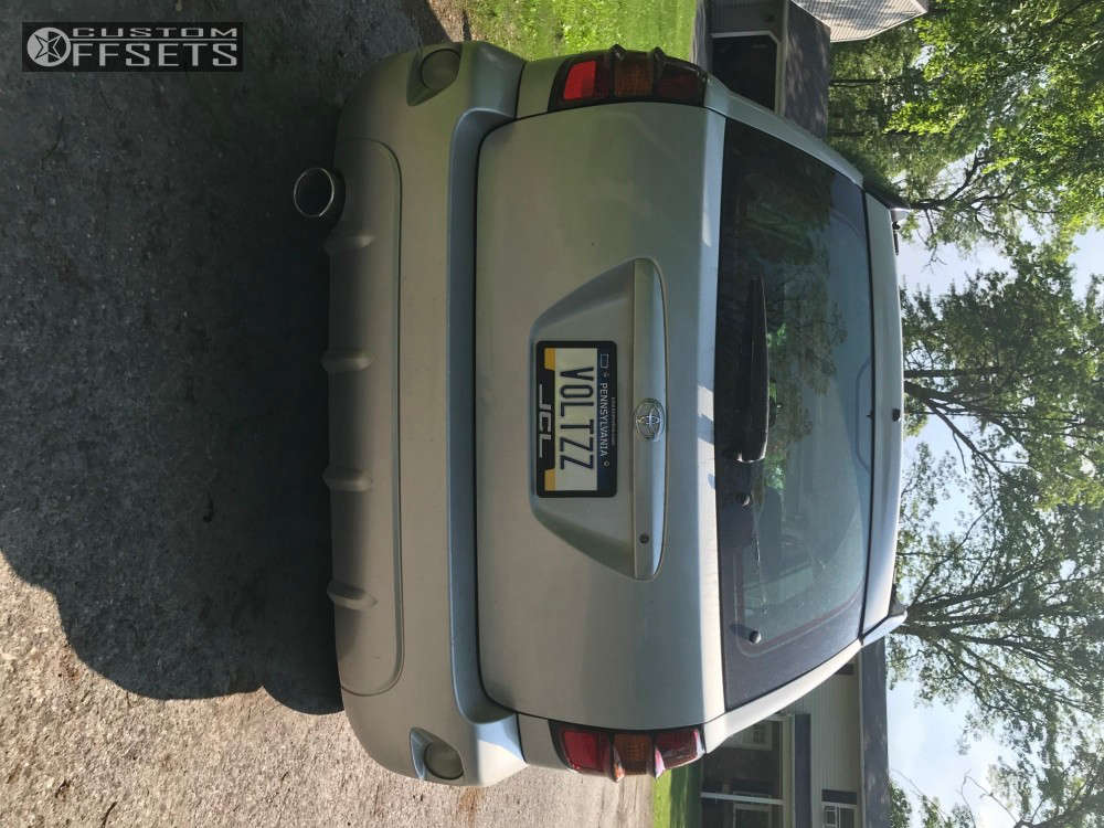 2004 Pontiac Vibe with 17x8 40 Konig Hypergram and 225/45R17 Nitto Neo ...