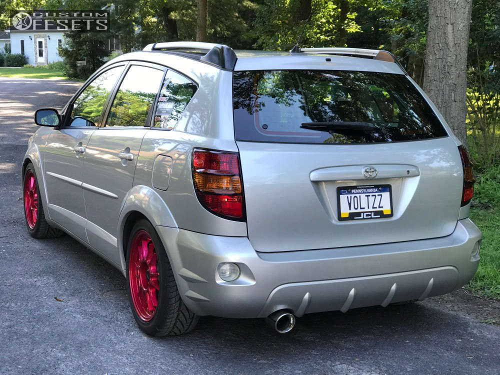 2004 Pontiac Vibe with 17x8 40 Konig Hypergram and 225/45R17 Nitto Neo ...