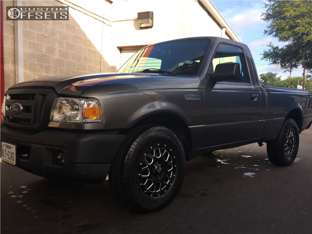 2007 Ford Ranger with 16x7 42 XD Xd820 and 245/70R16 Provider Entrada ...