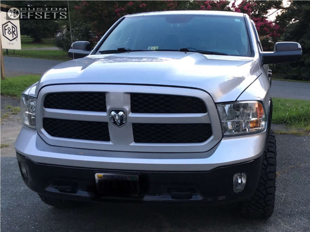 2015 Ram 1500 with 17x9 -12 Mickey Thompson Classic Baja Lock and 33/12 ...