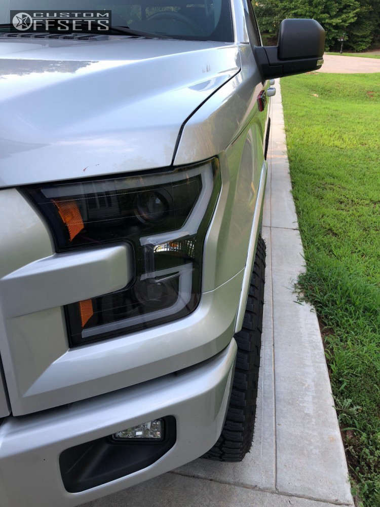 2015 Ford F-150 with 20x9 1 Fuel Coupler and 285/55R20 Falken Wildpeak ...