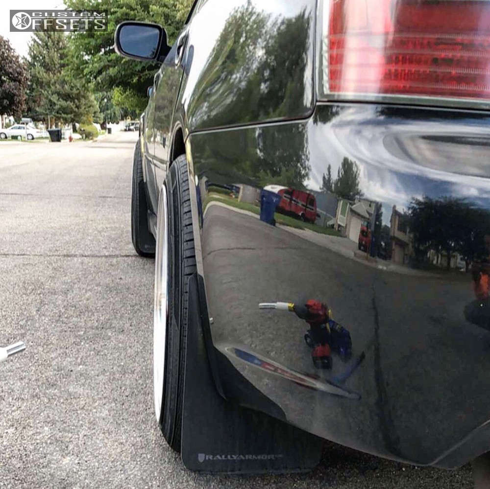 2006 Subaru Legacy with 18x9.5 35 ESR SR06 and 225/40R18 Hankook Ventus ...