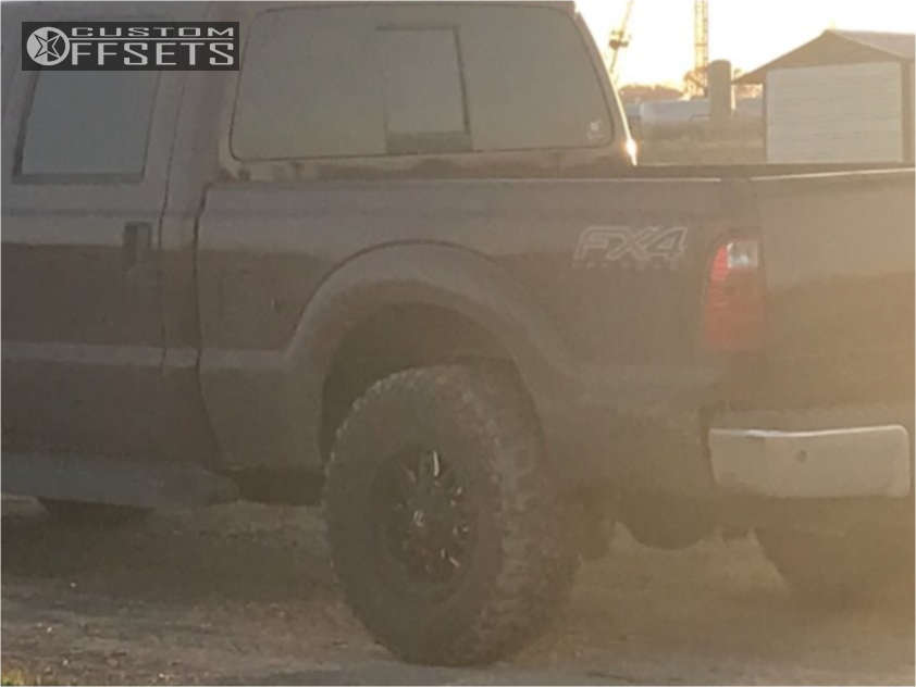 2012 Ford F-250 Super Duty with 18x9 1 Fuel Neutron and 295/70R18 ...