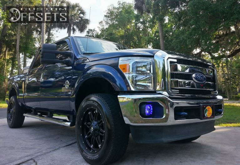 2012 Ford F-250 Super Duty with 20x10 -12 Fuel Hostage and 275/65R20 ...