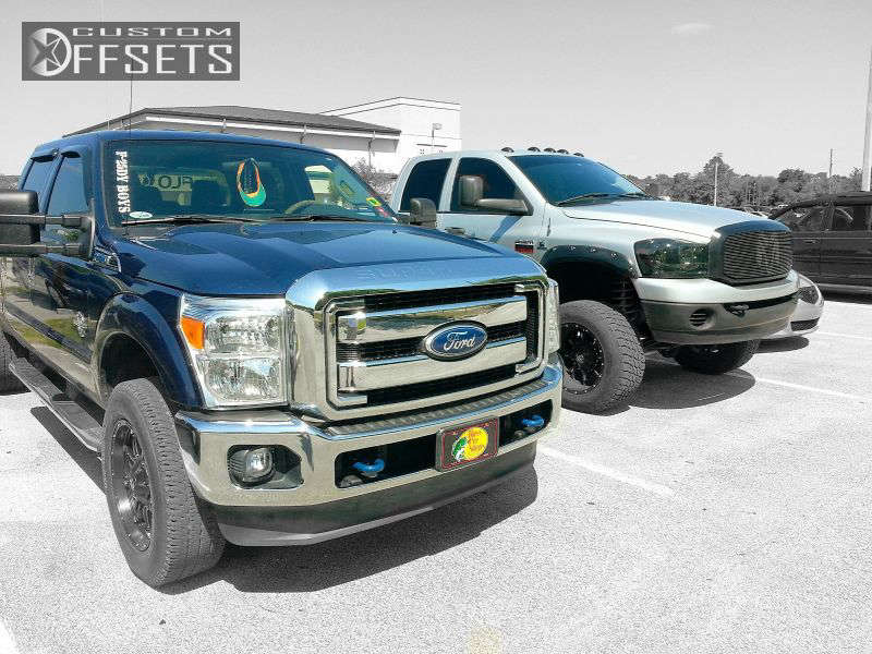 2012 Ford F-250 Super Duty with 20x10 -12 Fuel Hostage and 275/65R20 ...