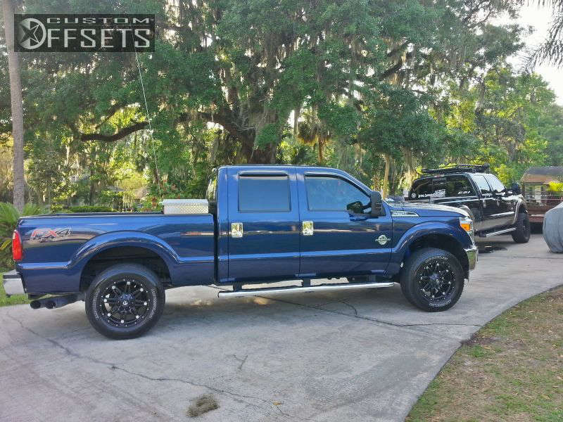 2012 Ford F-250 Super Duty with 20x10 -12 Fuel Hostage and 275/65R20 ...