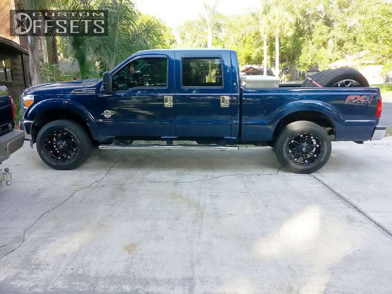 2012 Ford F-250 Super Duty with 20x10 -12 Fuel Hostage and 275/65R20 ...