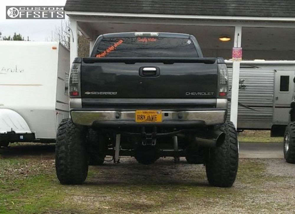 2003 Chevrolet Silverado 1500 with 20x14 -76 XD Riot and 36/13.5R20 ...