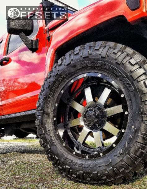 2008 Hummer H3 with 20x10 -19 Gear Off-Road Big Block and 37/13.5R20 ...