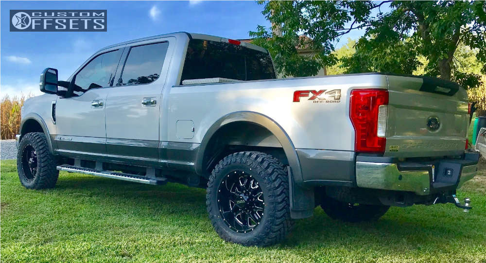 2017 Ford F-250 Super Duty with 20x9 -12 Ultra Hunter and 35/12.5R20 ...