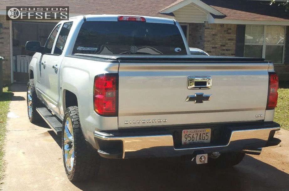 2015 Chevrolet Silverado 1500 with 22x9 27 OE Performance 150 and 305 ...