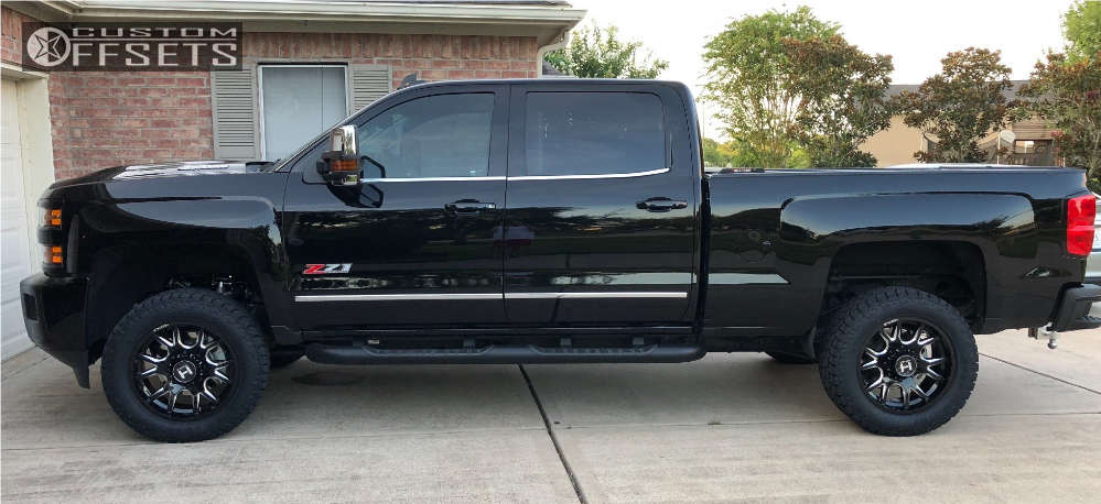 2018 Chevrolet Silverado 2500 HD with 20x9 12 Hostile Rage and 285 ...
