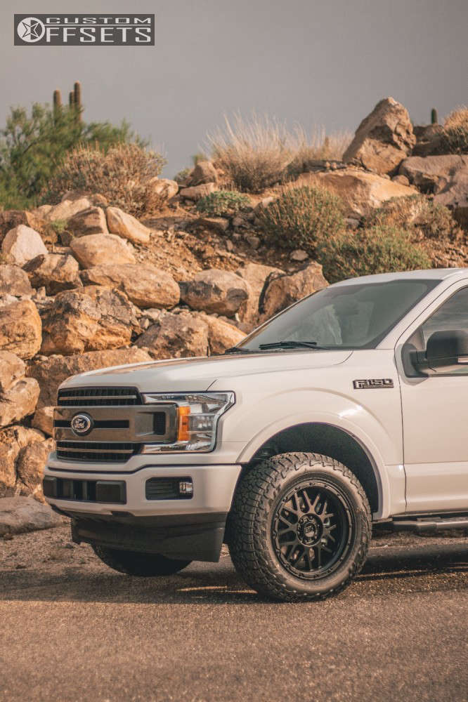 2018 Ford F-150 with 20x9 18 XD Xd135 and 285/55R20 Falken Wildpeak At3w and Leveling Kit ...