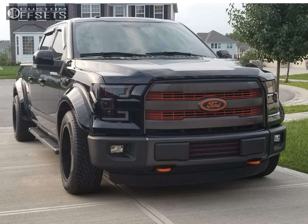 2016 Ford F-150 with 20x10 -19 Dropstars 645b and 275/55R20 Toyo Tires ...