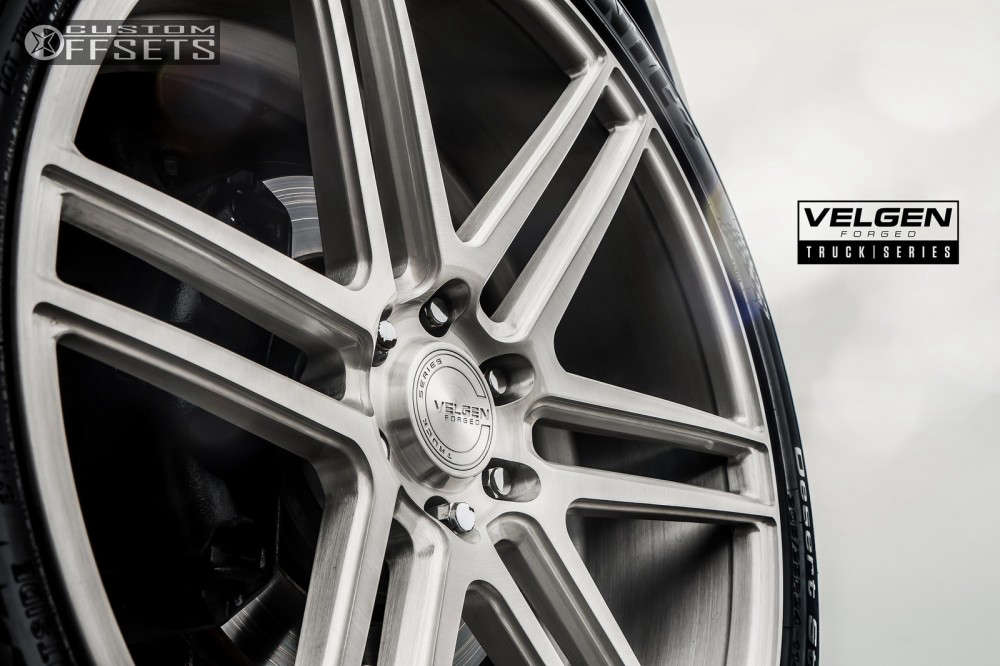 2016 Ford F-150 with 24x10 30 Velgen Vft6 and 305/35R24 Delinte D8 ...