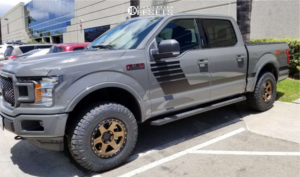 2018 Ford F-150 with 18x9 18 Method Con6 and 285/70R18 Nitto Ridge ...