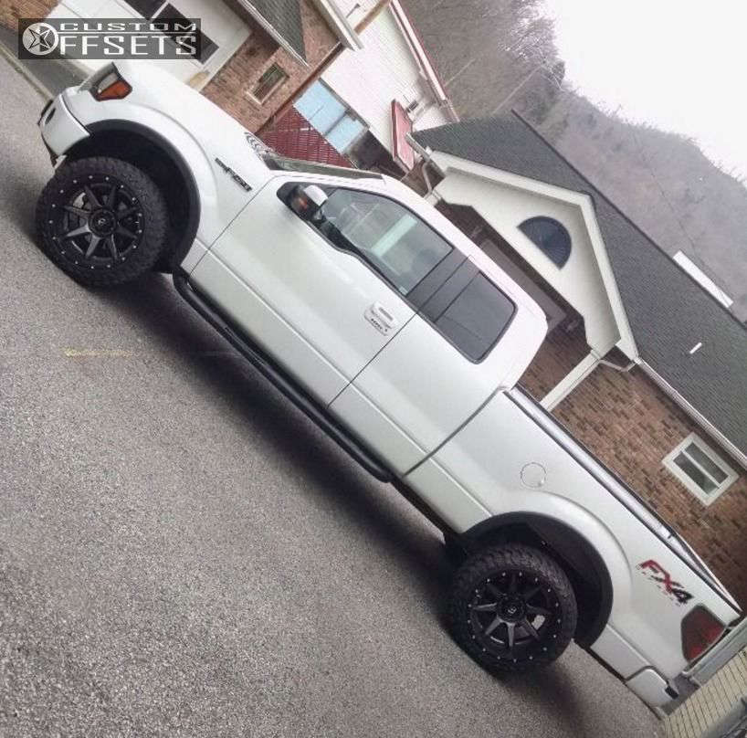 2012 Ford F-150 with 22x12 -44 Fuel Rampage and 33/12.5R22 Atturo Trail ...