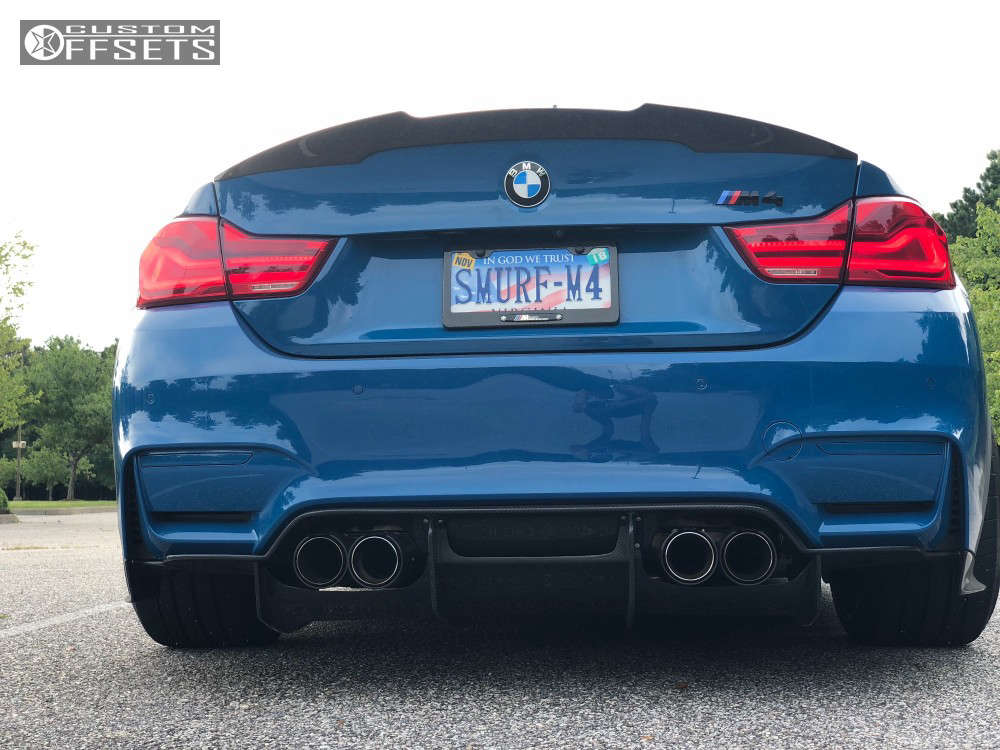2015 BMW M4 with 20x9.5 40 HRE S101 and 265/30R20 Michelin Pilot Sport ...