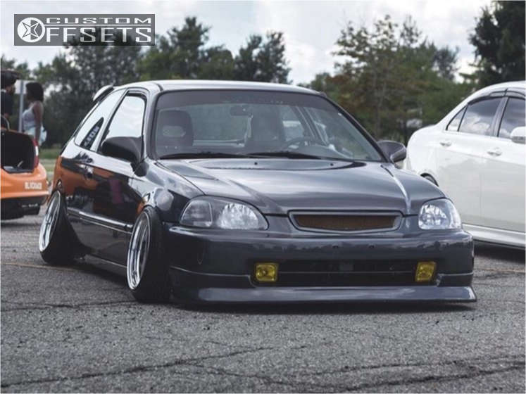 1997 Honda Civic Custom Honda Civic 2DR & 4DR Duraflex B 2 Rear Bumper