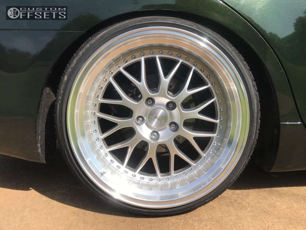 2010 Toyota Camry with 19x9.5 22 ESR Sr01 and 215/35R19 Achilles Atr ...