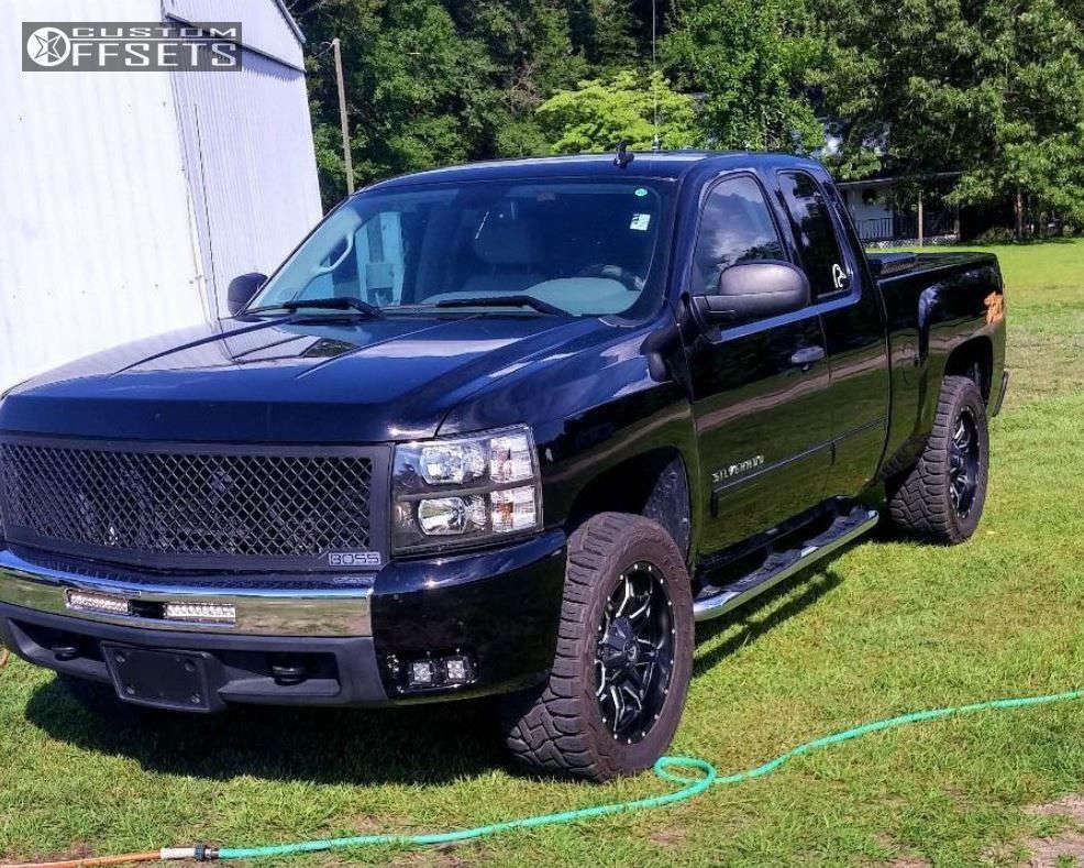 2013 Chevrolet Silverado 1500 with 20x9 1 Fuel Lethal and 33/12.5R20 ...
