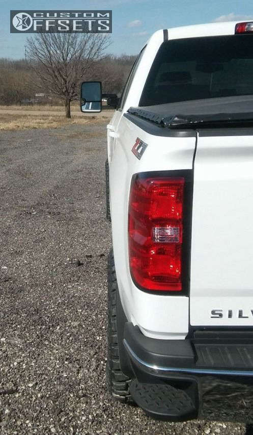 2015 Chevrolet Silverado 2500 HD with 17x8 0 American Racing ATX Ledge ...