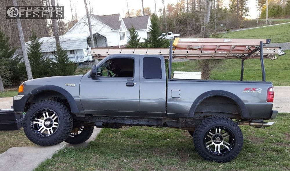 2004 Ford Ranger with 20x12 -44 Centerline LT1 and 35/12.5R20 Atturo ...