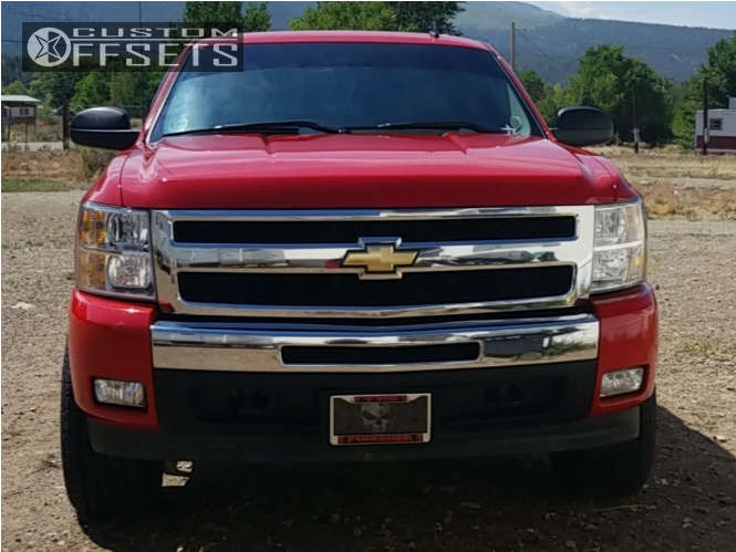 2009 Chevrolet Silverado 1500 with 20x10 -18 Fuel Hardline and 275 ...