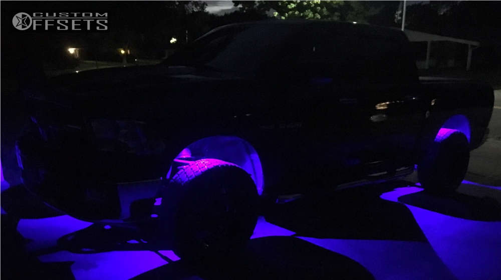 2009 Dodge Ram 1500 with 20x10 -25 Ultra Carnage and 275/55R20 Nitto ...