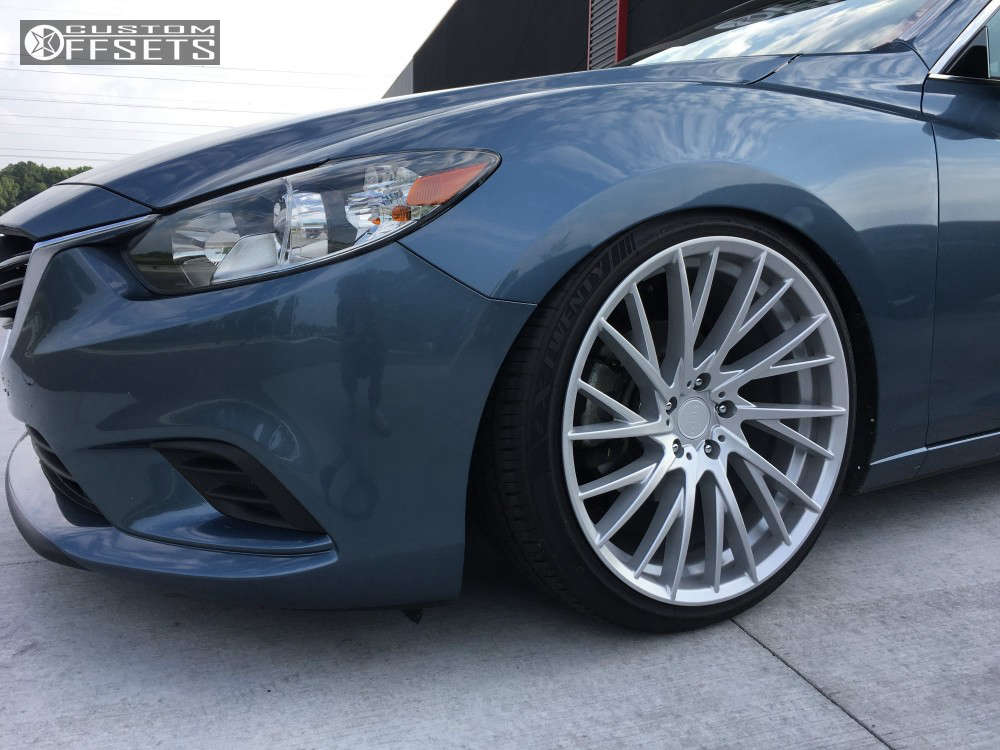 2018 Mazda 6 with 20x10 43 RSR R703 and 245/35R20 Lexani Lx-twenty and ...