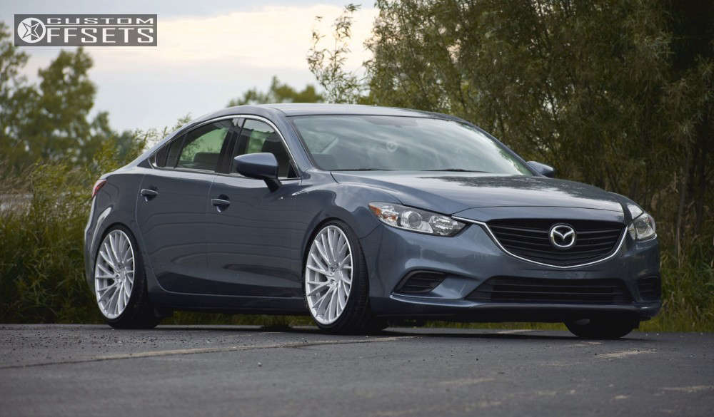 2018 Mazda 6 with 20x10 43 RSR R703 and 245/35R20 Lexani Lx-twenty and ...