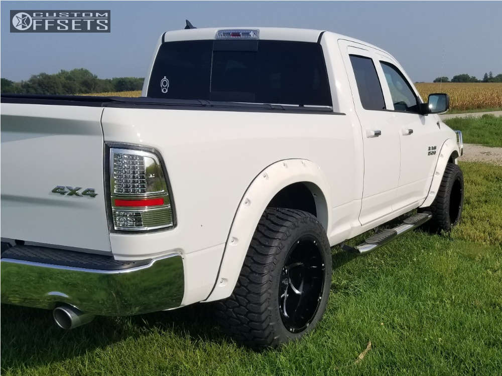 2015 Ram 1500 with 20x12 -51 Vision Prowler and 305/55R20 AMP Terrain ...