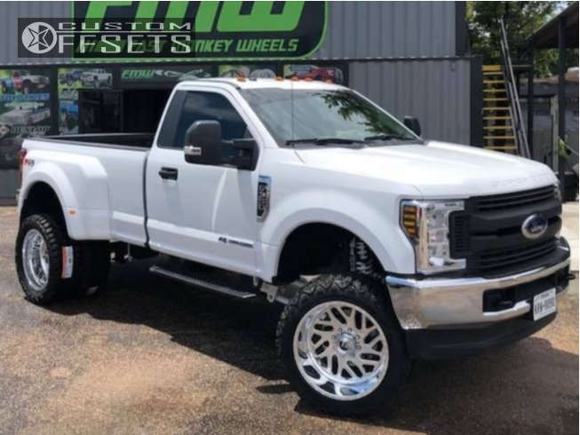 2018 Ford F-350 Super Duty with 22x12 -51 Fuel Forged Ff29 and 35/12 ...