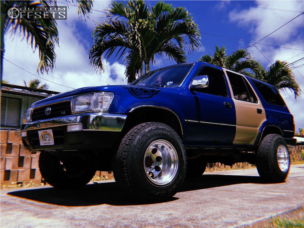 1992 Toyota 4Runner with 15x12 -73 Mickey Thompson Classic Iii and 31/ ...