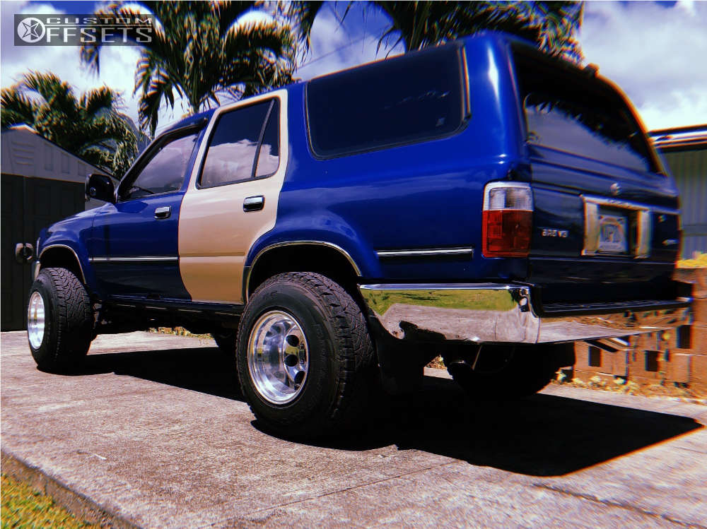 1992 Toyota 4Runner with 15x12 -73 Mickey Thompson Classic Iii and 31/ ...