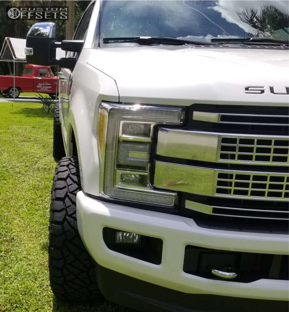 2019 Ford F-250 with 20x10 -19 Sota Scar and 35/12.5R20 Nitto Ridge ...