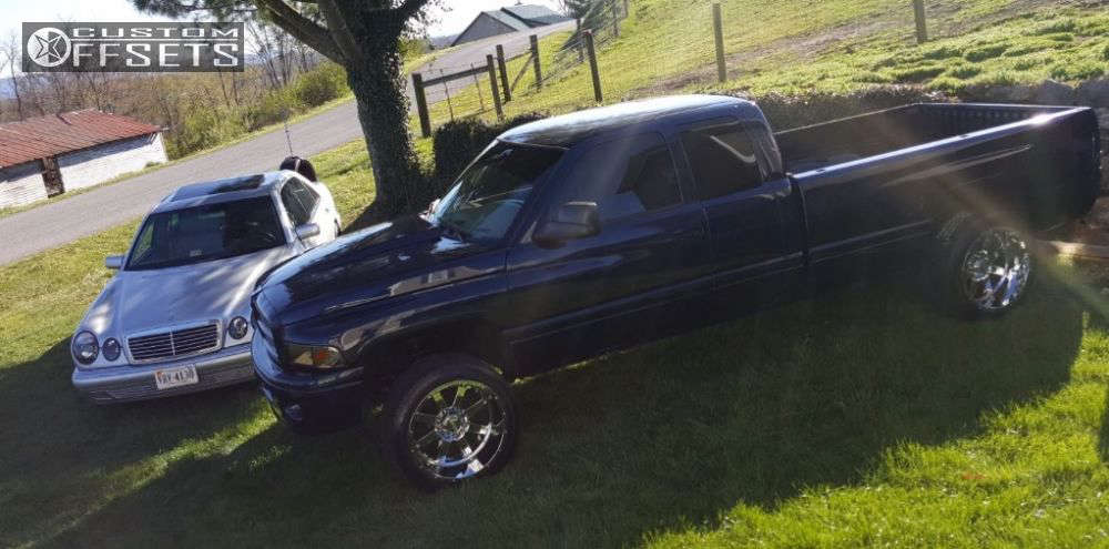 1999 Dodge Ram 2500 with 22x12 -44 Gear Off-Road Big Block and 305 ...