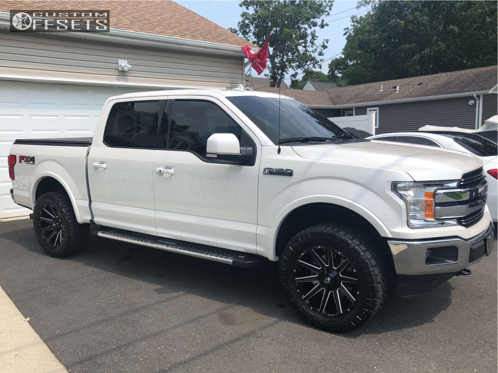 2018 Ford F-150 with 20x9 1 Fuel Contra and 295/55R20 Nitto Ridge ...