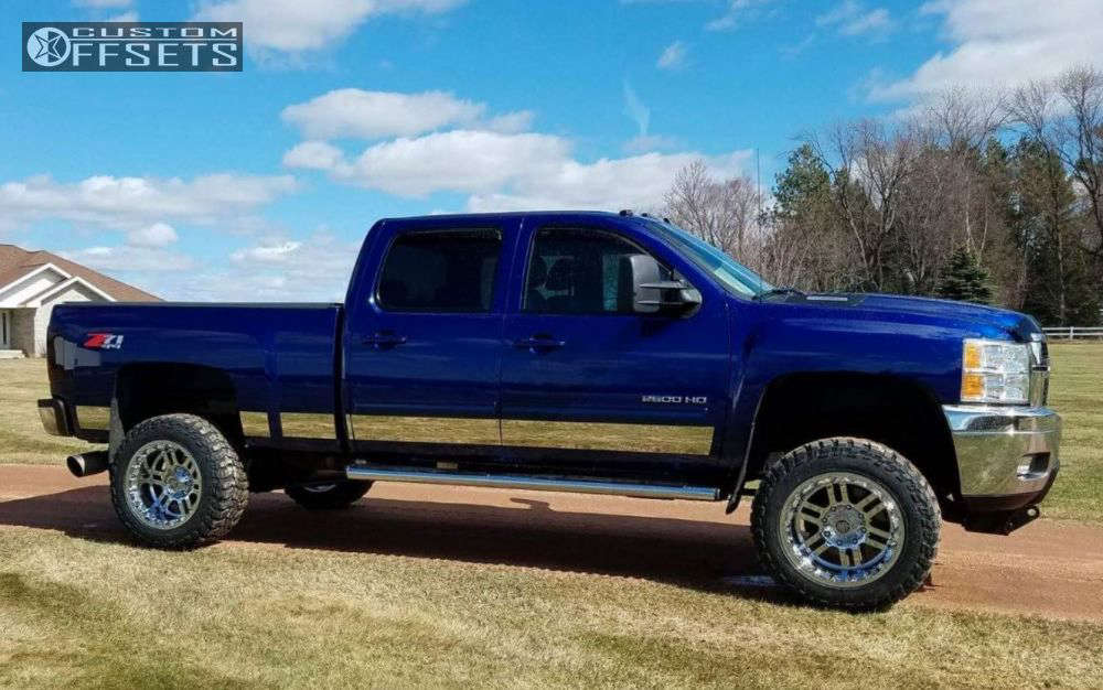 2013 Chevrolet Silverado 2500 HD with 20x12 -44 Centerline LT1 and 305 ...