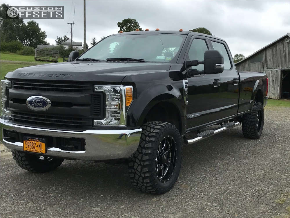 2017 Ford F-350 Super Duty with 20x9 Raptor Criminally Insane and 295 ...