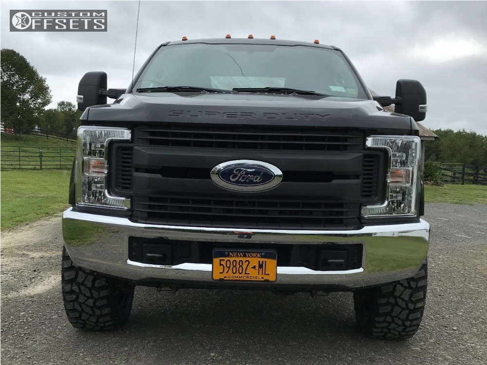 2017 Ford F-350 Super Duty with 20x9 Raptor Criminally Insane and 295 ...