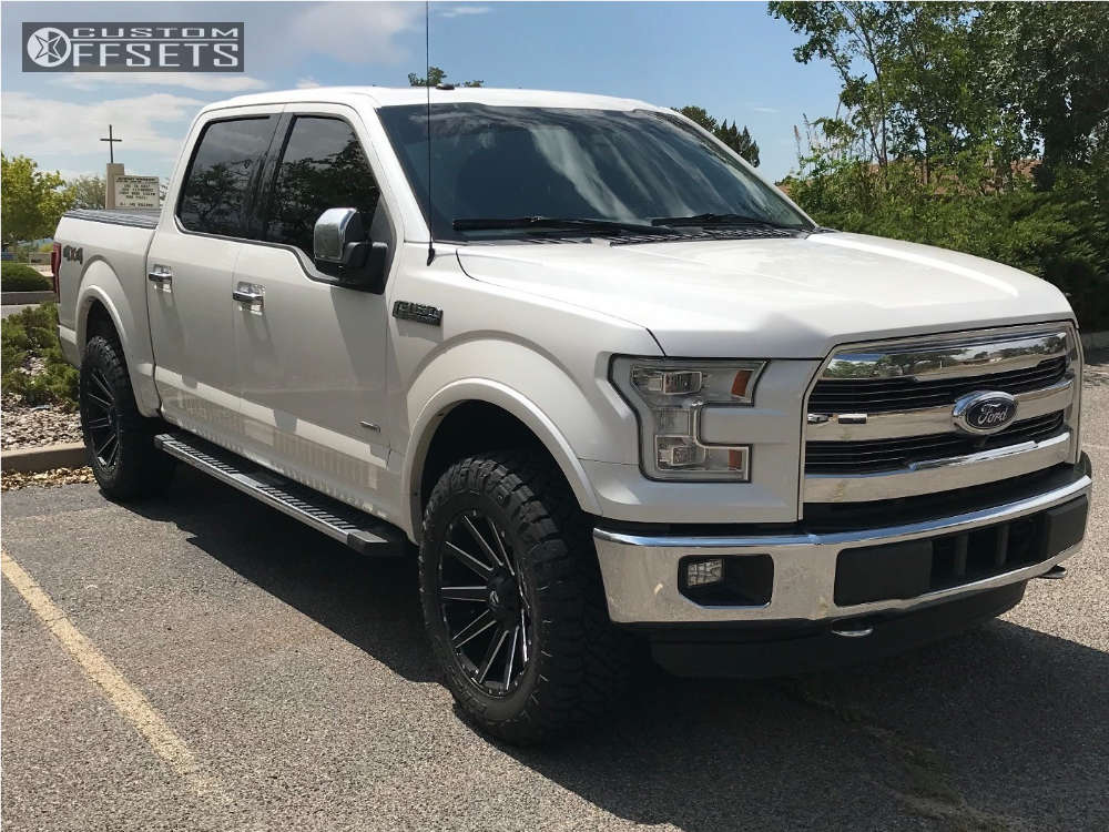 2016 Ford F-150 with 20x9 1 Fuel Contra and 275/65R20 Nitto Ridge ...