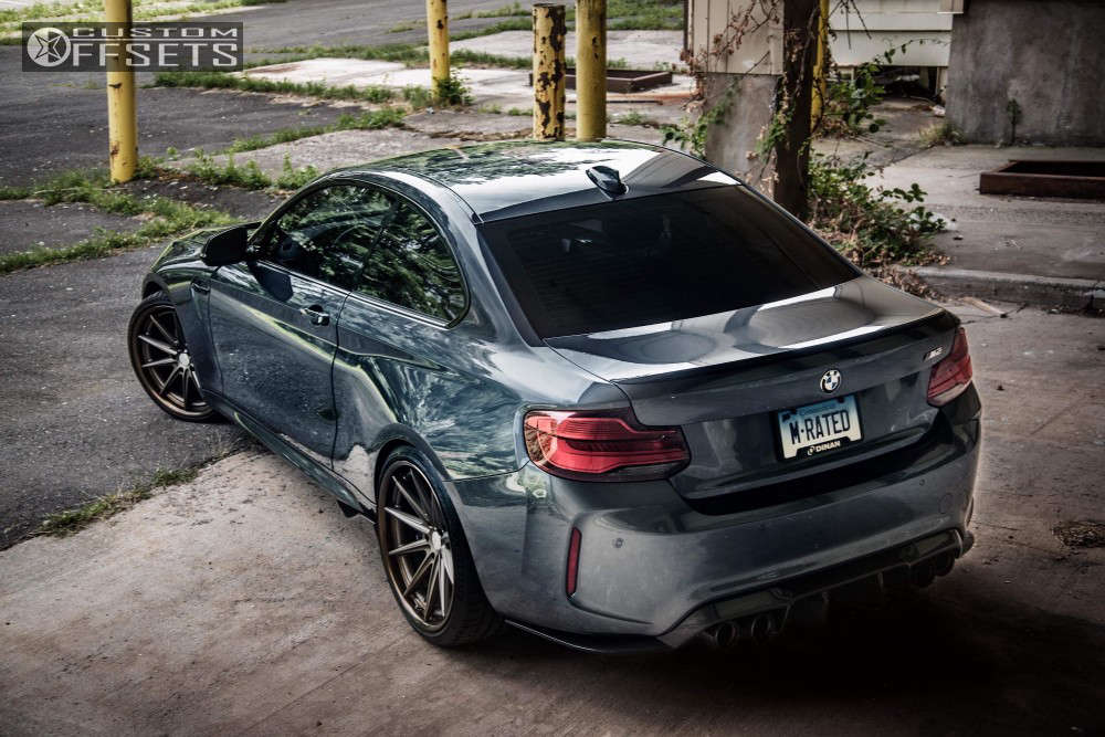 2018 BMW M2 with 20x9 20 Vossen Vws1 and 245/30R20 Michelin Pilot Sport ...