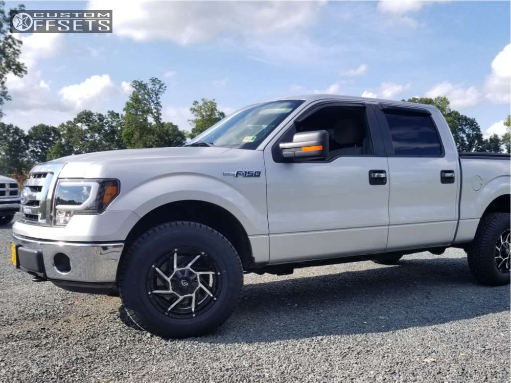 2012 Ford F-150 with 18x9 -12 Vision Prowler and 275/70R18 Sailun ...