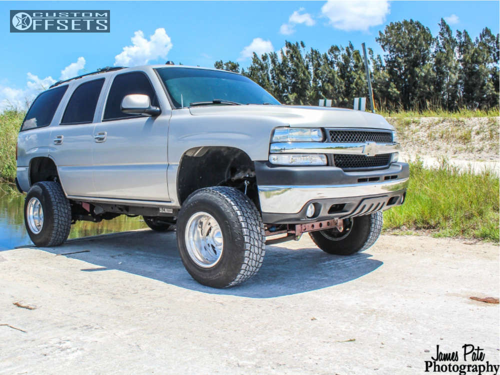 2005 Chevrolet Tahoe with 16x12 -48 Weld Racing Scorpio and 285/75R16 ...