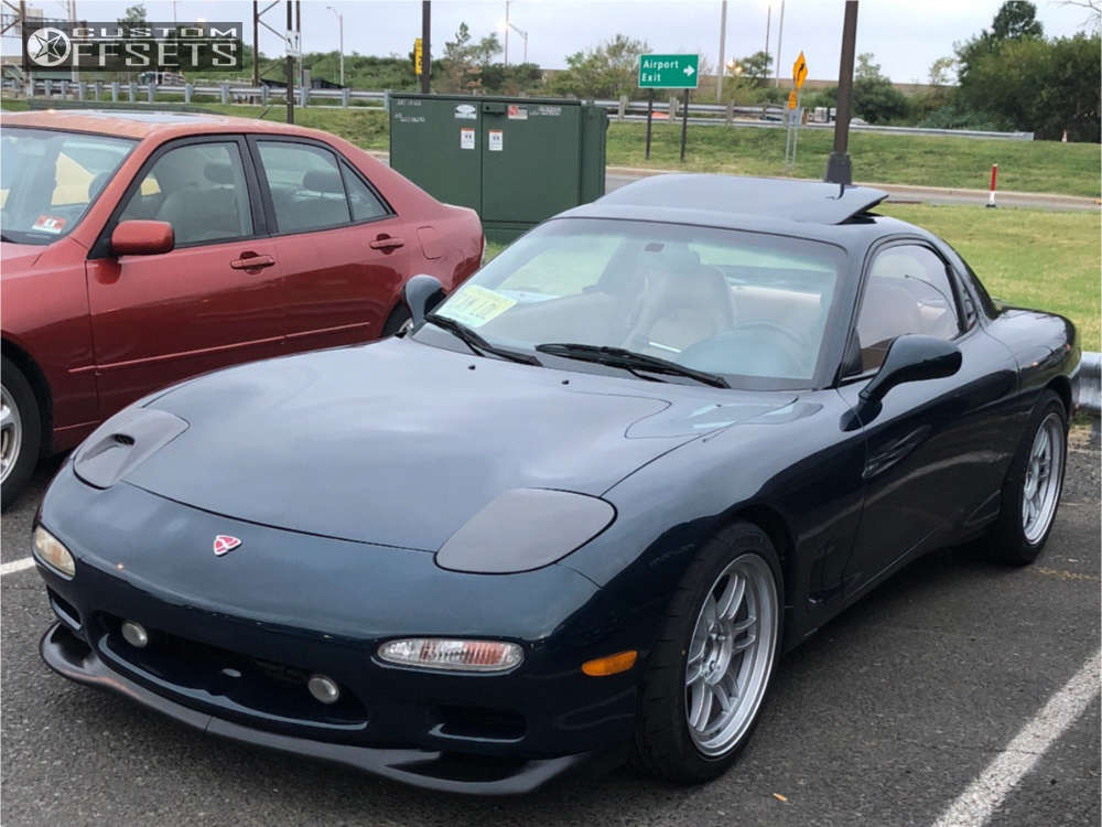 1993 Mazda RX-7 with 17x9 35 Enkei RPF1 and 245/40R17 Firestone ...