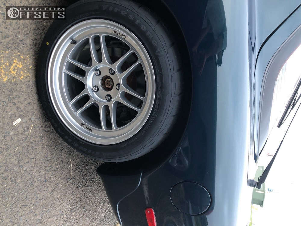 1993 Mazda RX-7 with 17x9 35 Enkei RPF1 and 245/40R17 Firestone ...