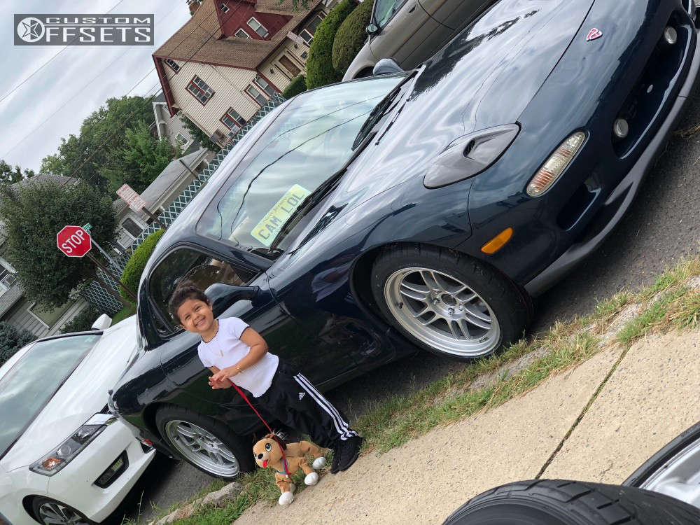 1993 Mazda RX-7 with 17x9 35 Enkei RPF1 and 245/40R17 Firestone ...