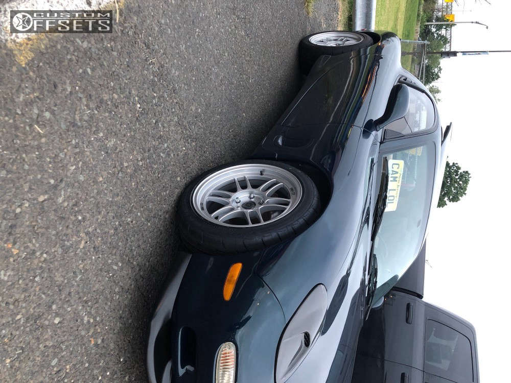 1993 Mazda RX-7 with 17x9 35 Enkei RPF1 and 245/40R17 Firestone ...